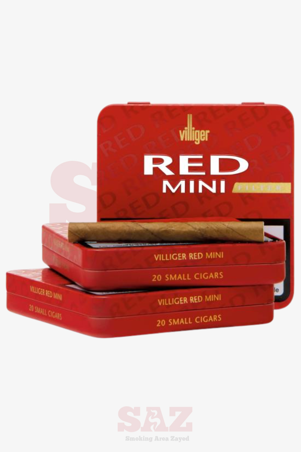 VILLIGER MINI RED FILTER (20 cigar) – SAZ STORE
